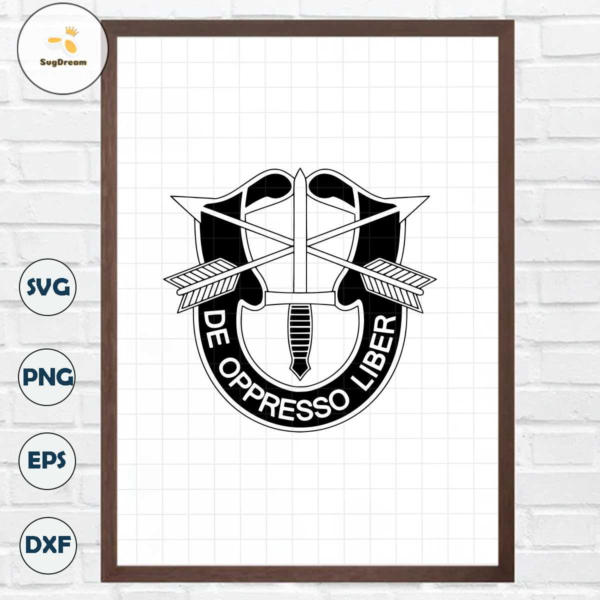 US Army Special Forces Airborne,SvG,PnG,DxF,EpS file,Instant | Inspire ...