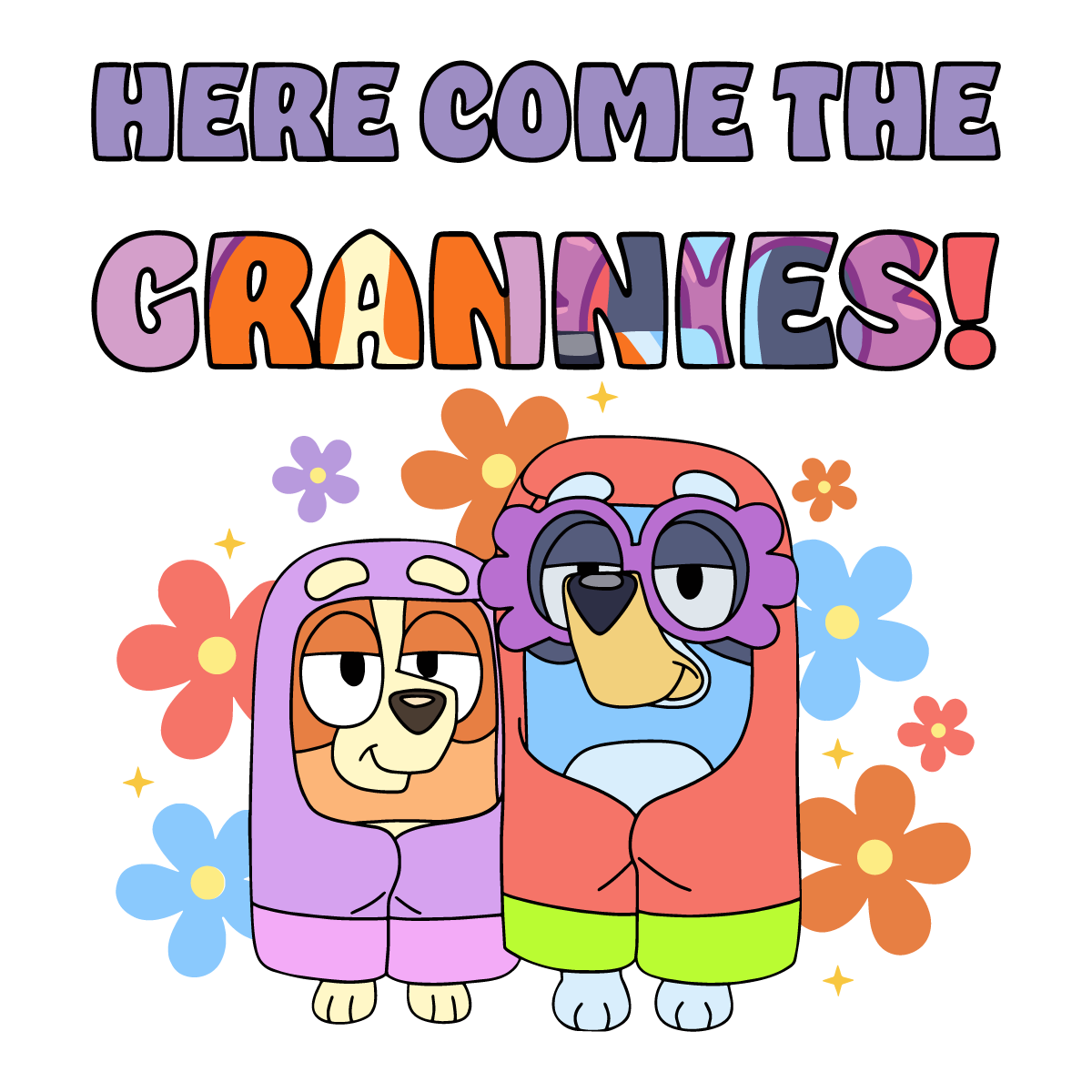 Bluey Janet Rita PNG Files, Bluey Png, Bluey and Bingo Png, | Inspire ...