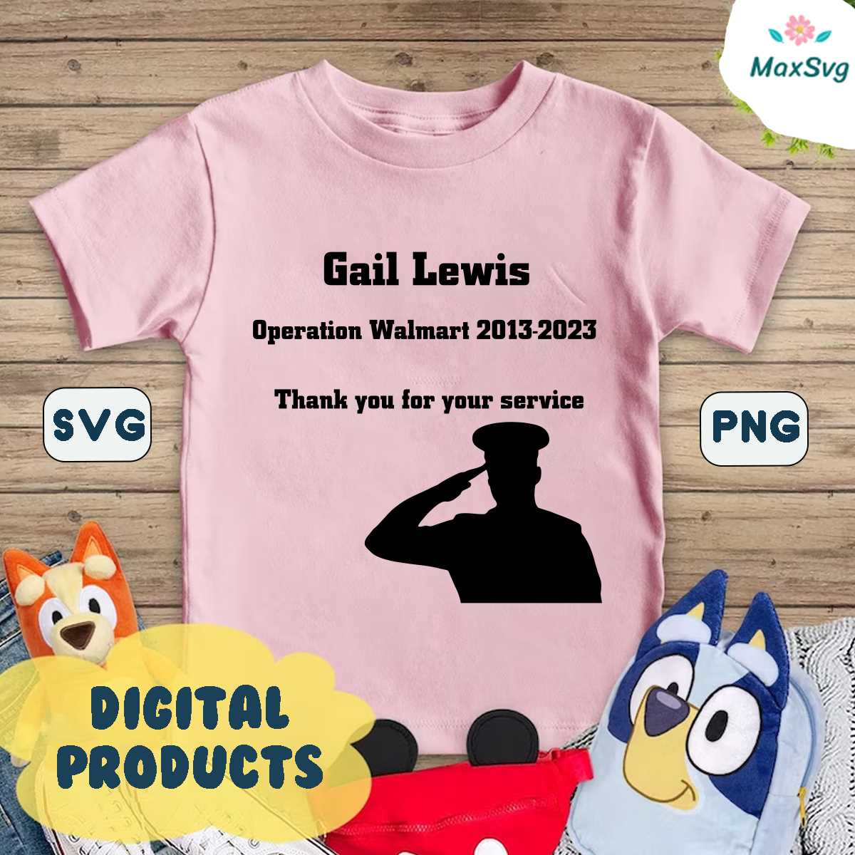 Gail Lewis Operation Walmart SVG | Inspire Uplift