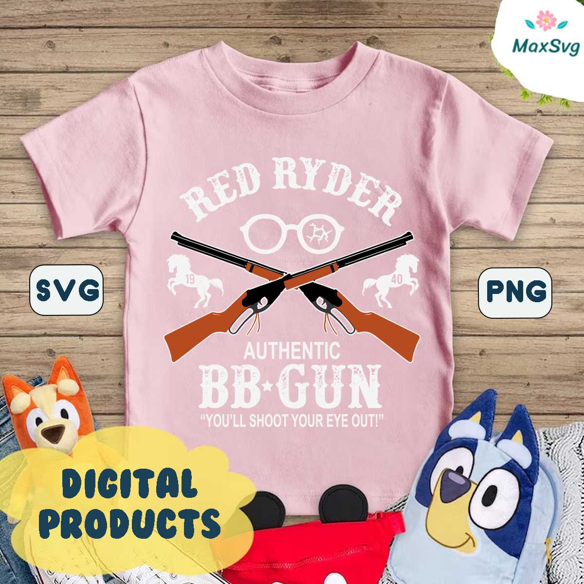 Red Ryder Shoot Your Eye Out SVG | Inspire Uplift