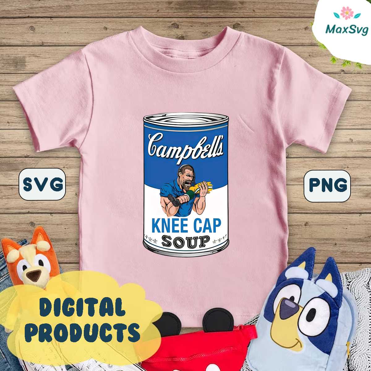 Retro Campbells Kneecap Soup Lions PNG | Inspire Uplift