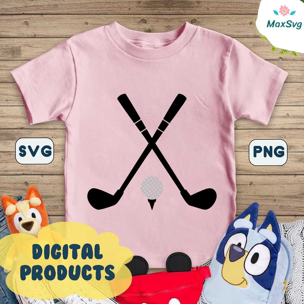 Golf SVG, Golf Clubs SVG, Golf Ball SVG, Digital Download, C | Inspire ...