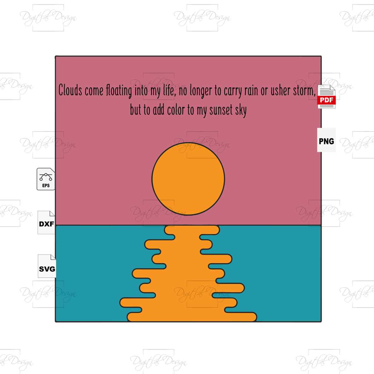 Clouds Come Floating Into My Life, Trending, Quote, Life Quo | Inspire ...