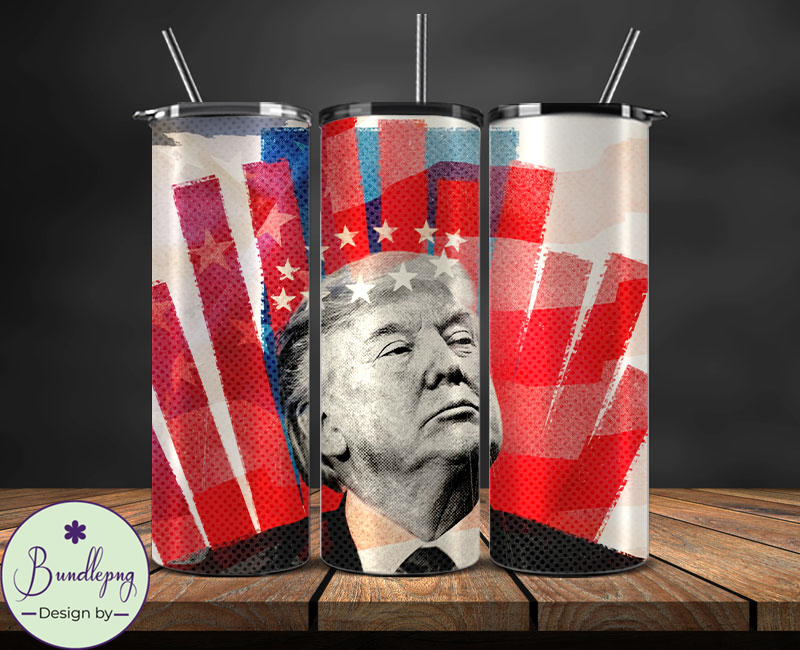 Donald Trump Tumbler Wraps,Trump Tumbler Wrap PNG Design by | Inspire ...