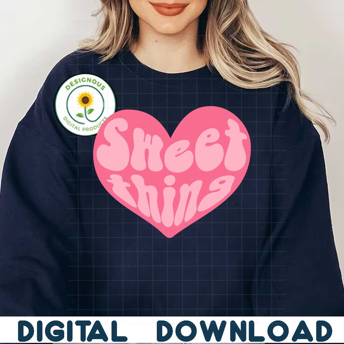 sweet thing in heart svg file, made for love svg | Inspire Uplift