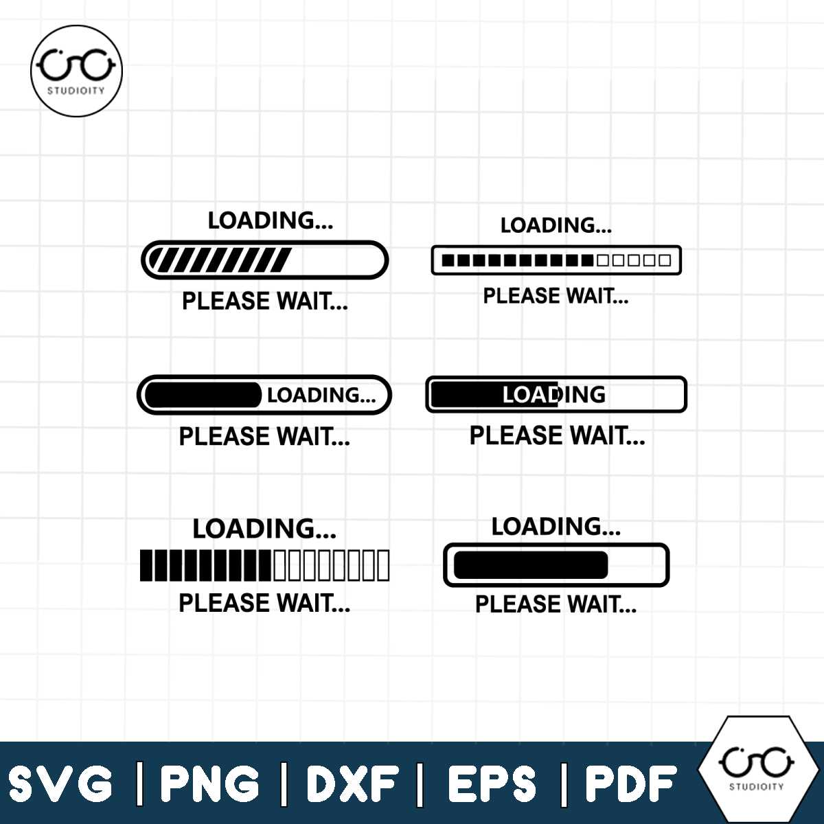 Loading Svg Bundle Loading Bar Svg Loading Please Wait Svg L - Inspire ...
