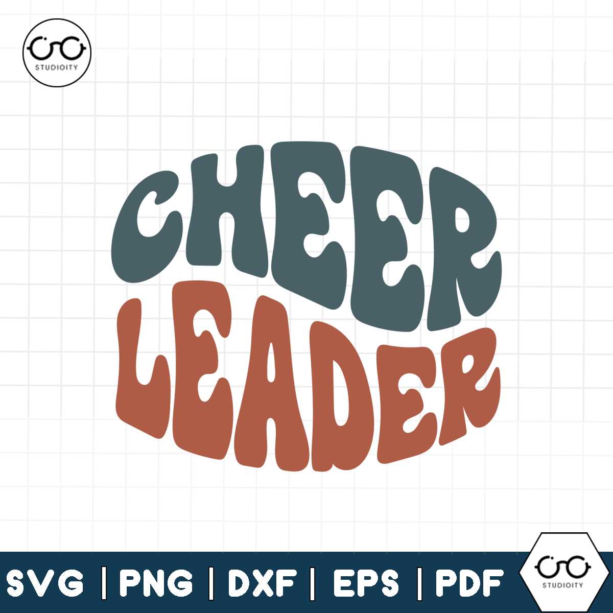 Cheerleader Svg, Png Dxf Eps, Retro Cheerleading Design, Cri | Inspire ...