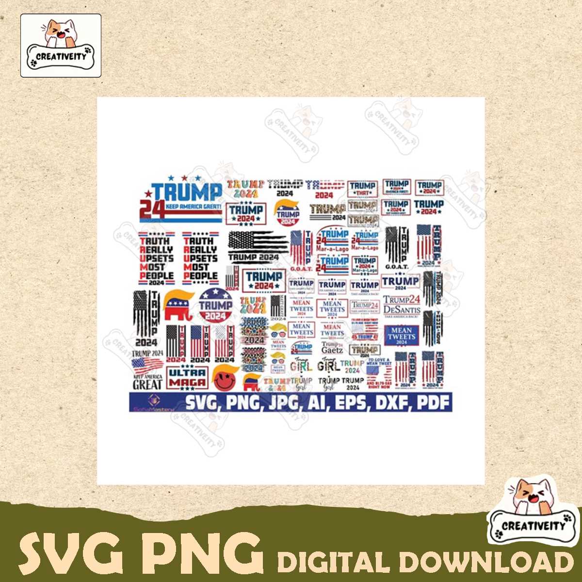 Trump 2024 svg, trump svg bundle, trump flag 2024 svg, trump | Inspire ...