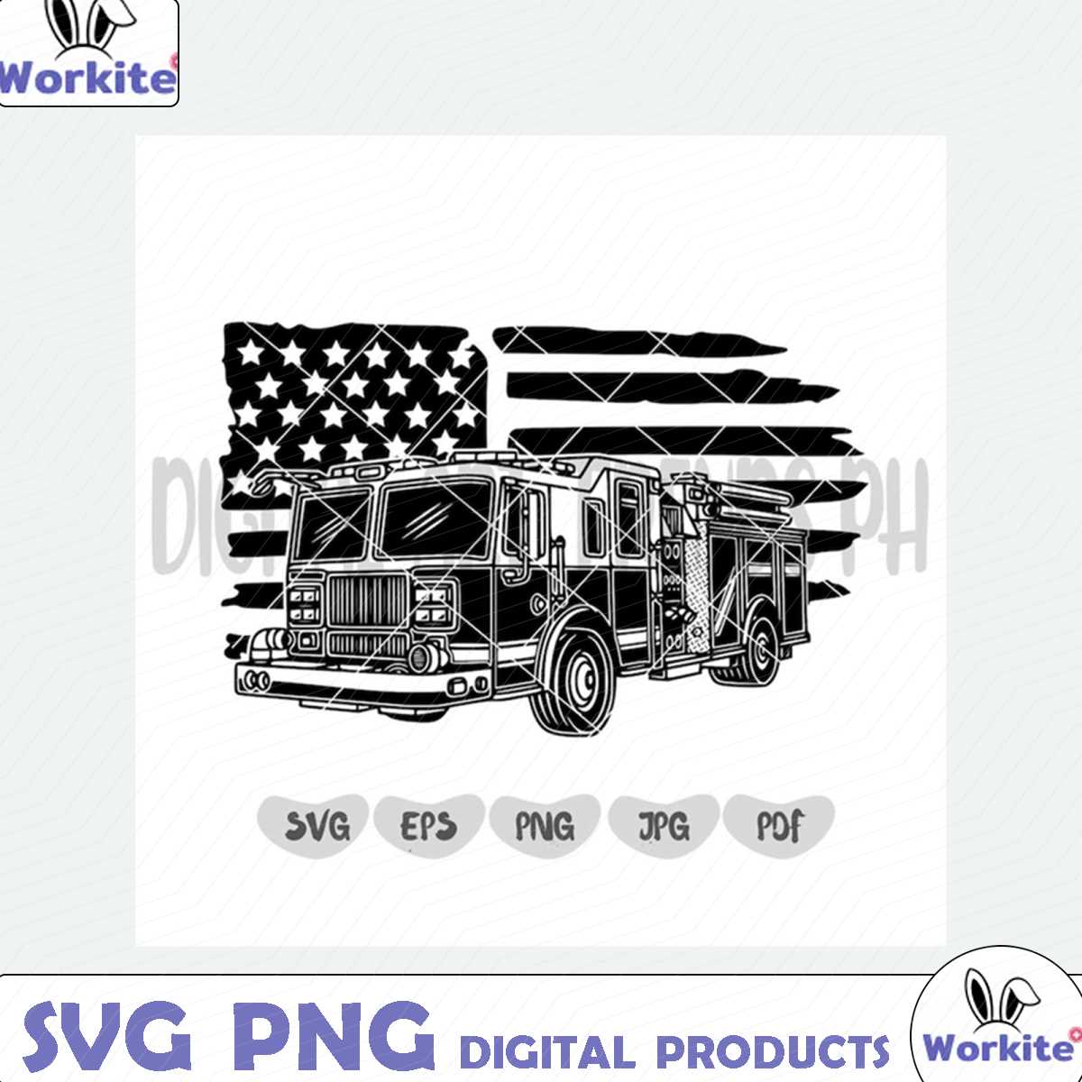 Fire Engine Clipart | Inspire Uplift