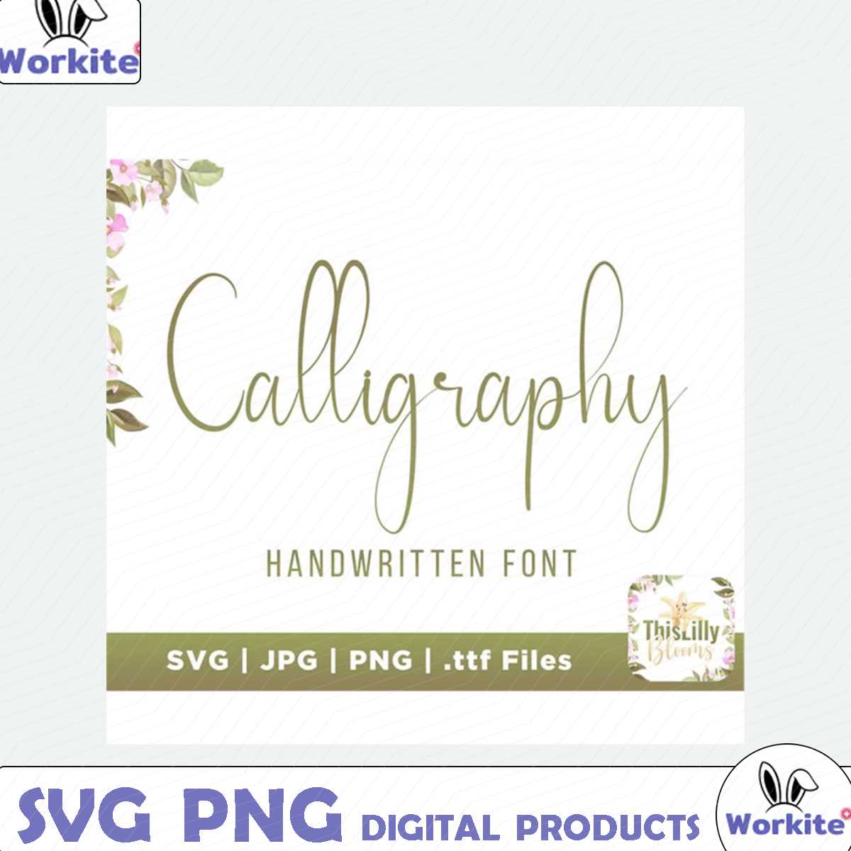 Calligraphy handwritten Font, Script font, hand written font - Inspire ...