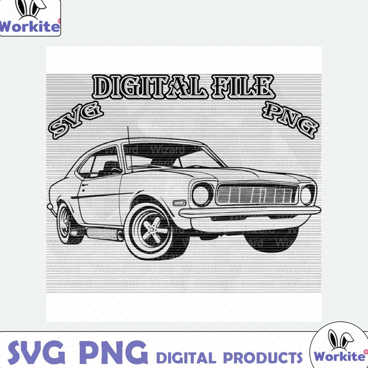 1970 Ford Maverick Grabber SVG, American Muscle, PNG, Vector - Inspire ...