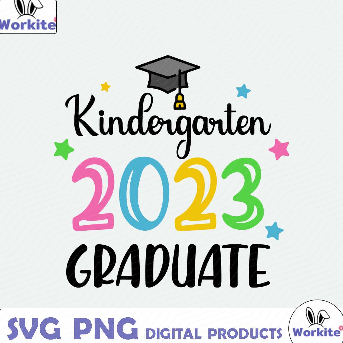 Kindergarten 2023 Graduate Svg, Kindergarten Graduation 2023 | Inspire ...