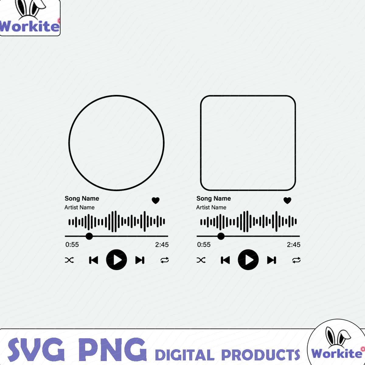 Music Player Svg, Spotify Png, Audio Control Play Buttons Dx | Inspire ...
