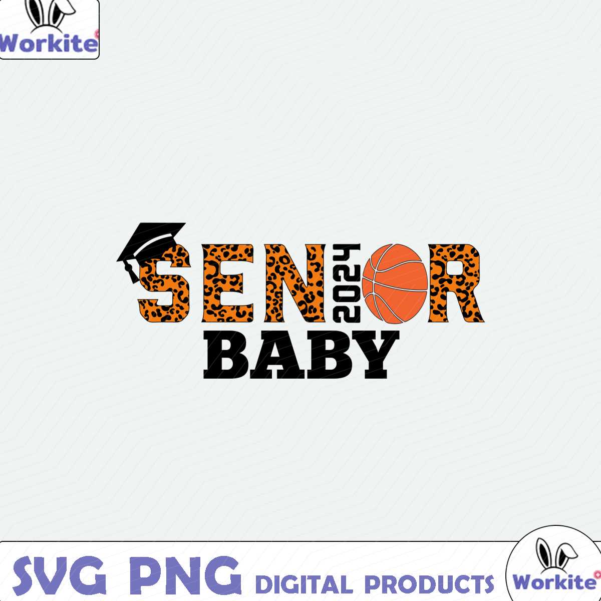 Senior baby png file, Senior 2024 PNG | Inspire Uplift