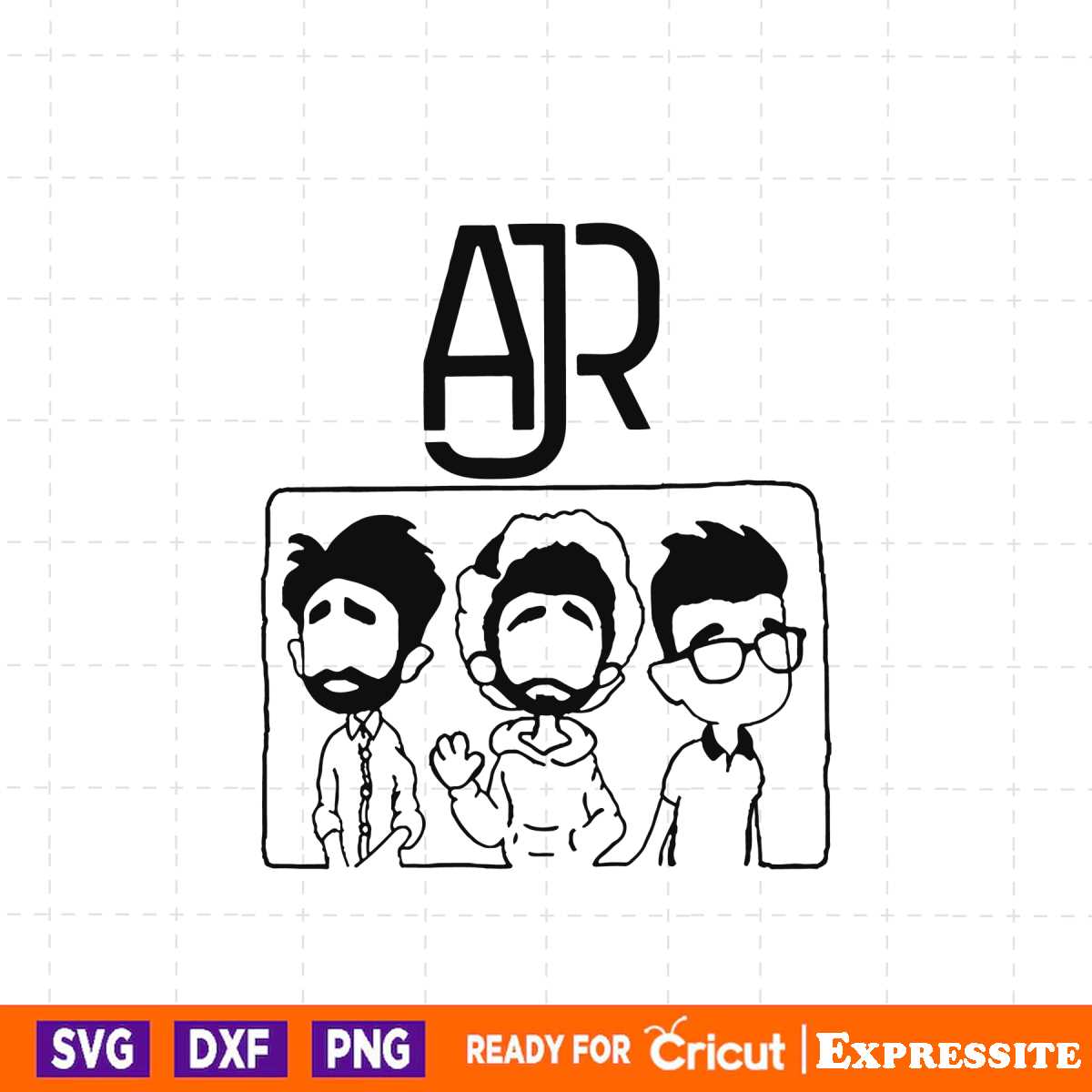 AJR Band Member The Click Album SVG | Inspire Uplift