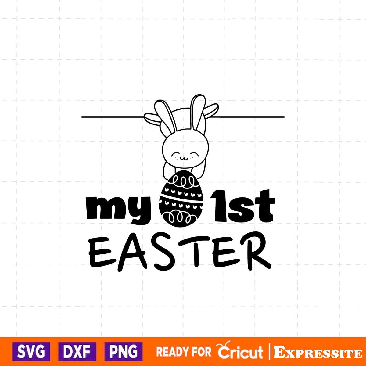 My First Easter SVG, My 1st Easter SVG, Babys First Easter O | Inspire ...