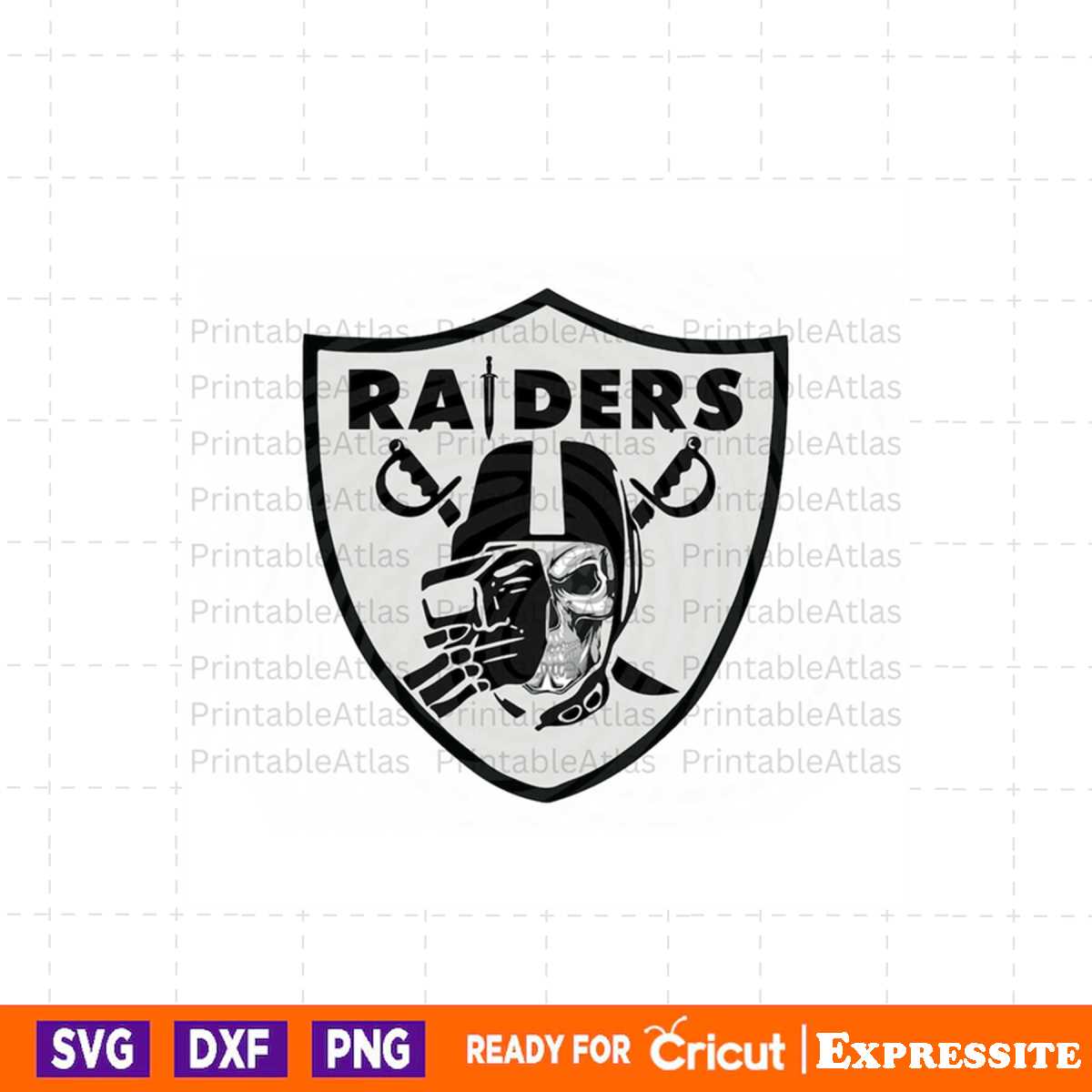 Skull Raiders svg, Raiders png, Raider Svg Cut File, Raiders | Inspire ...