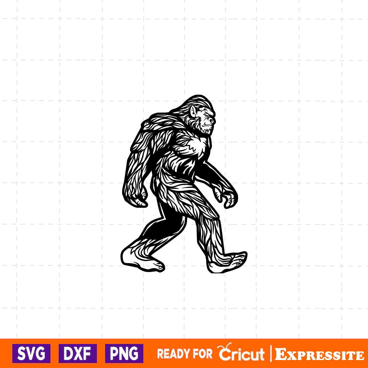 Bigfoot SVG | Big Foot Cut Files | Yeti Sasquatch Clip Art | | Inspire ...