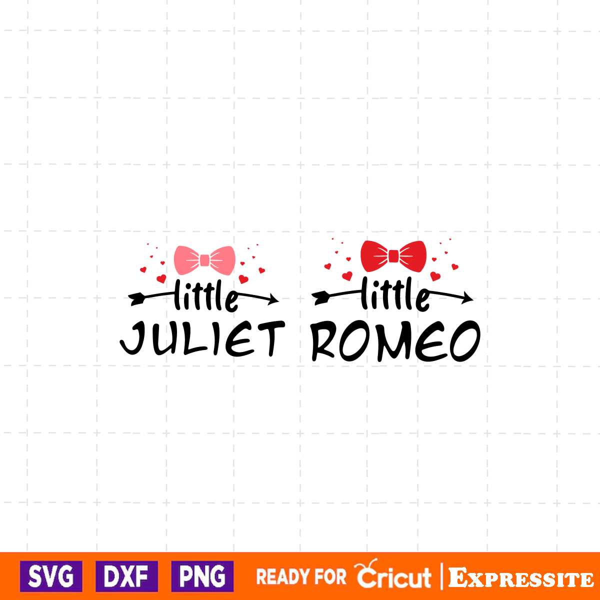 Little Romeo Svg, Little Juliet Svg, baby boy svg, baby girl | Inspire ...