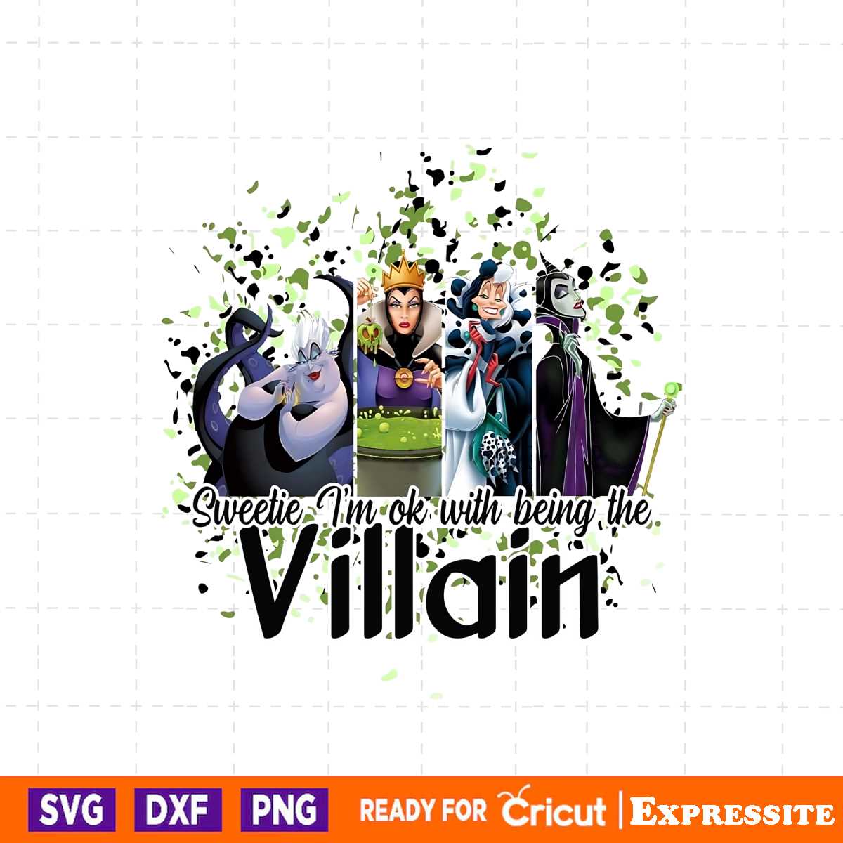 Villain Shirt Design, With Being The Villains Png, Villains | Inspire ...