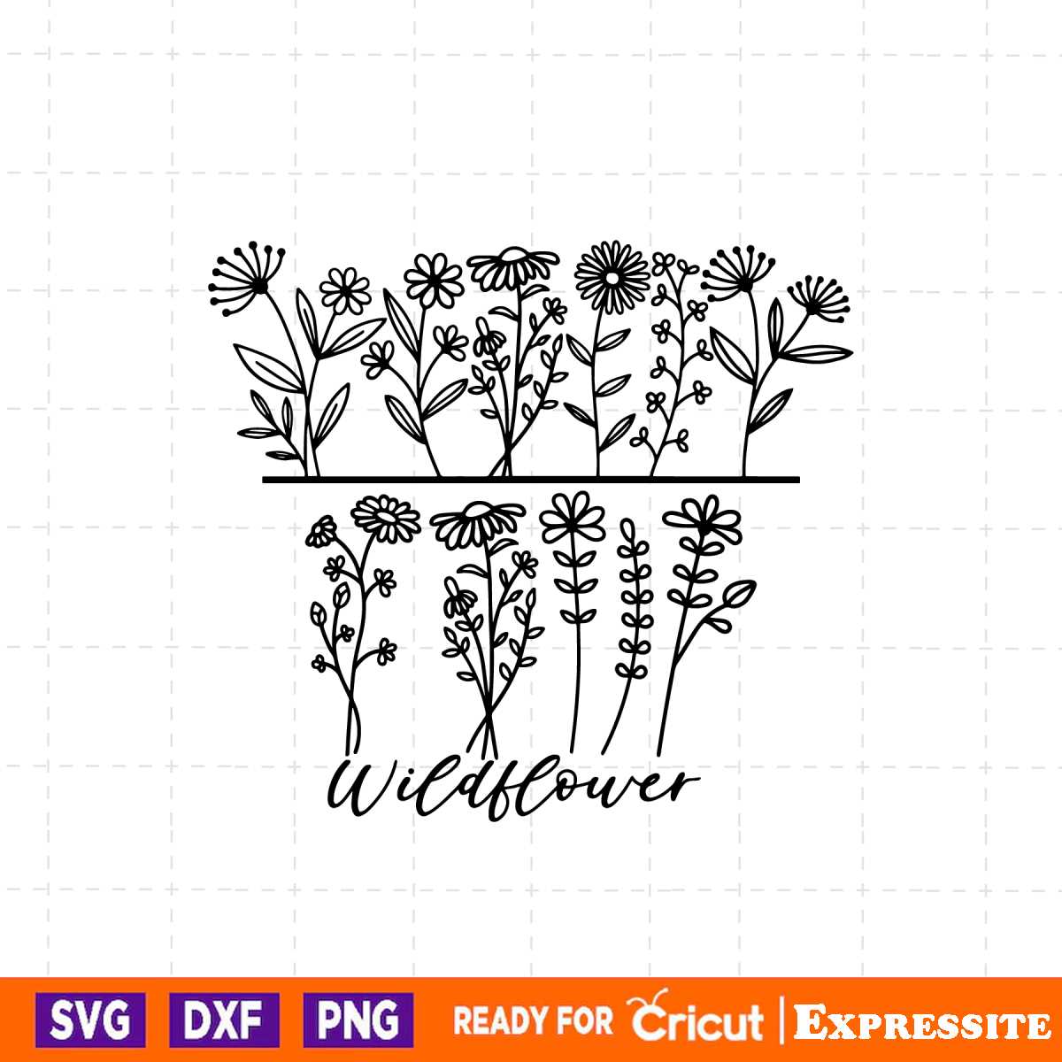 Wild Flower Svg,Flower Svg,Floral Svg,Flower Decoration Svg, | Inspire ...