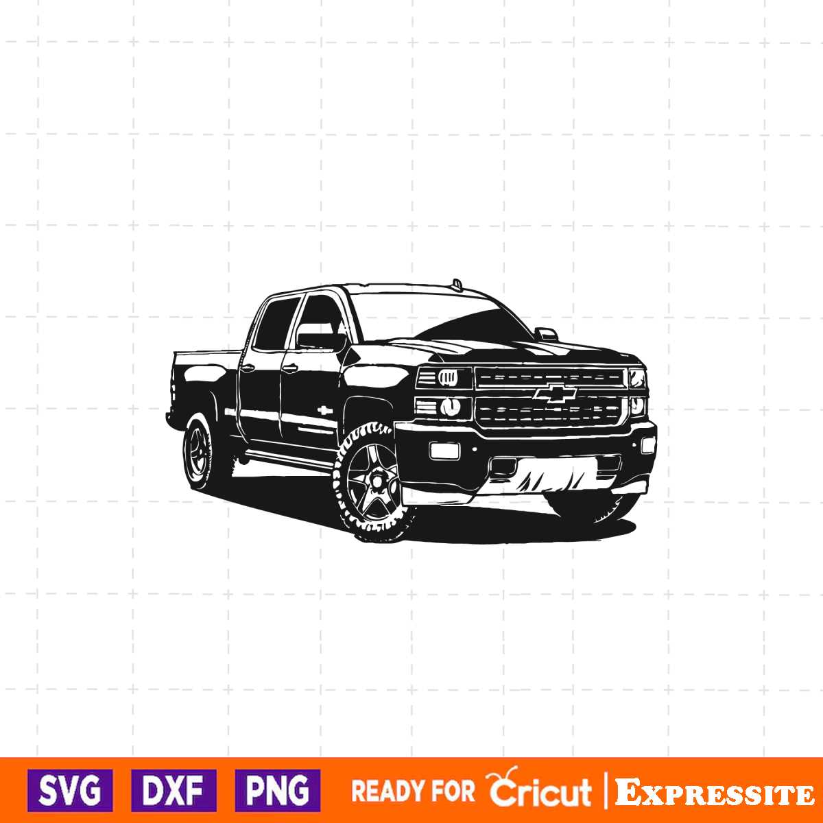 Chevrolet Silverado SVG file | cut file for cricut | printab | Inspire ...