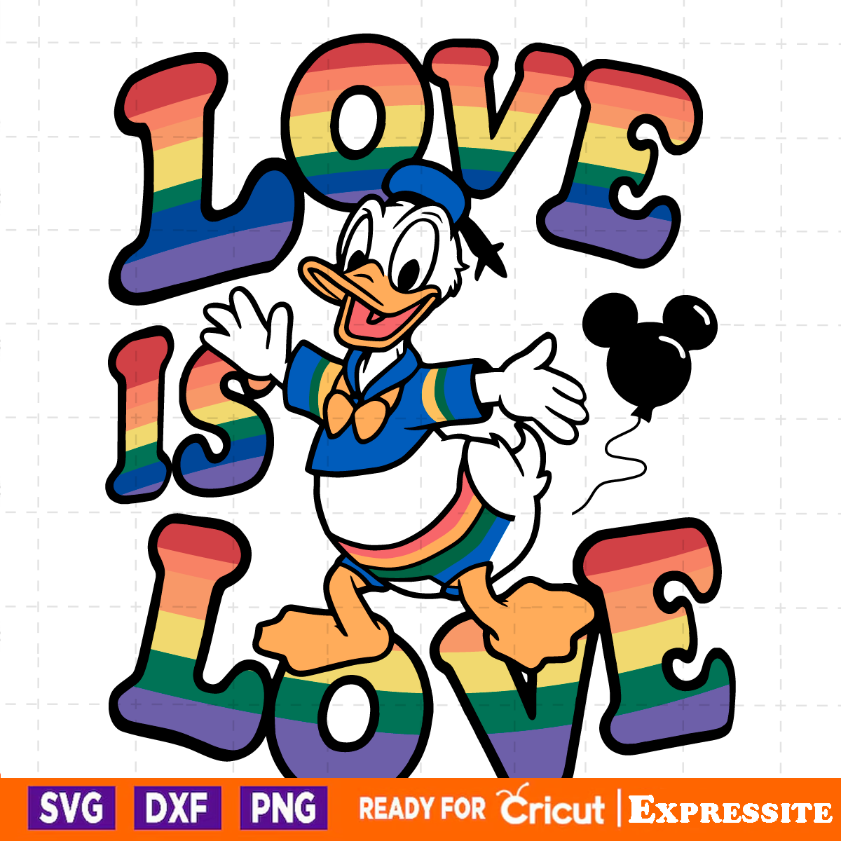 Christmas Donald Svg | Inspire Uplift