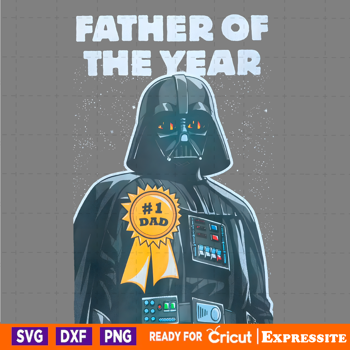 Darth Vader Father Of The Year Star Wars PNG | Inspire Uplift