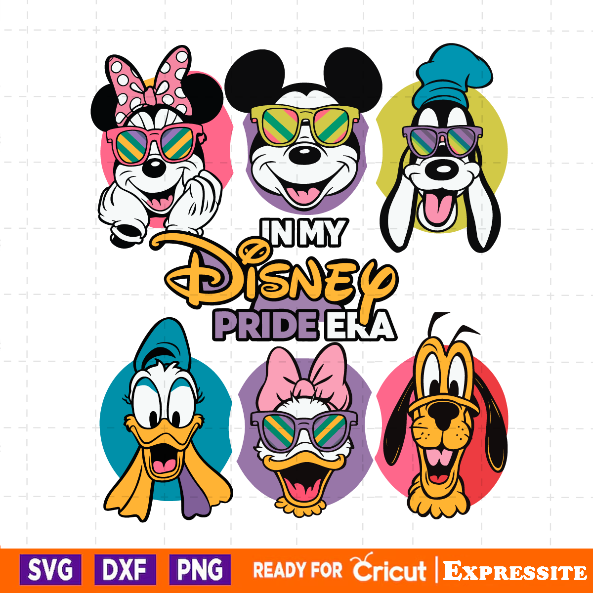 Pride Month In My Disney Pride Era SVG Digital Download File | Inspire ...