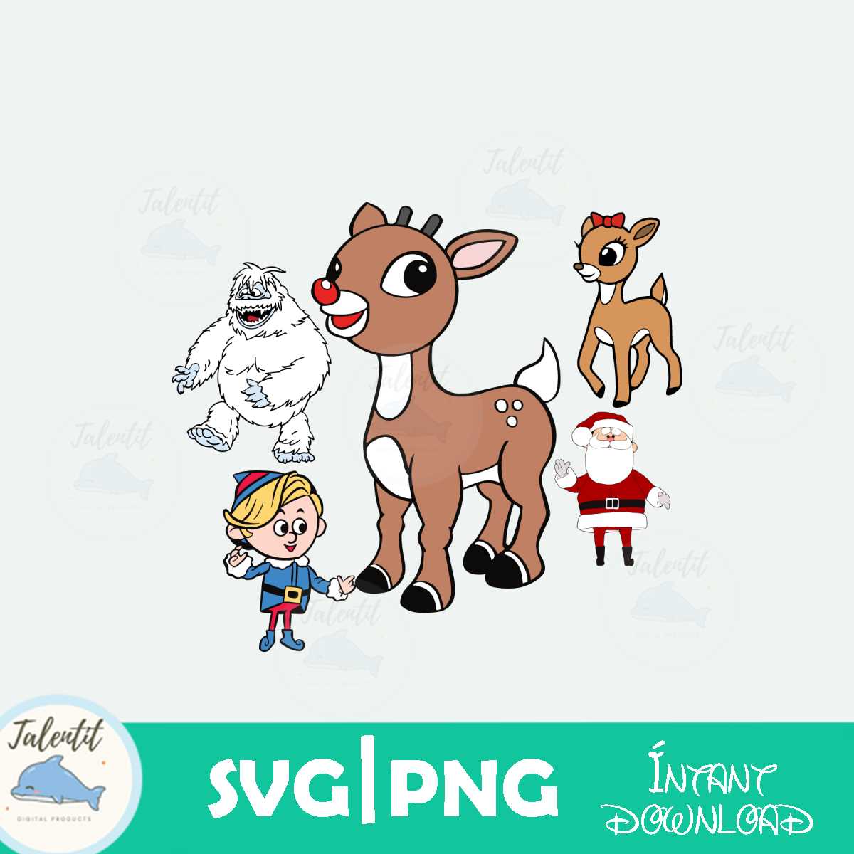 Rudolphs svg, rudolph svg, rudolf the red nosed reindeer svg - Inspire ...