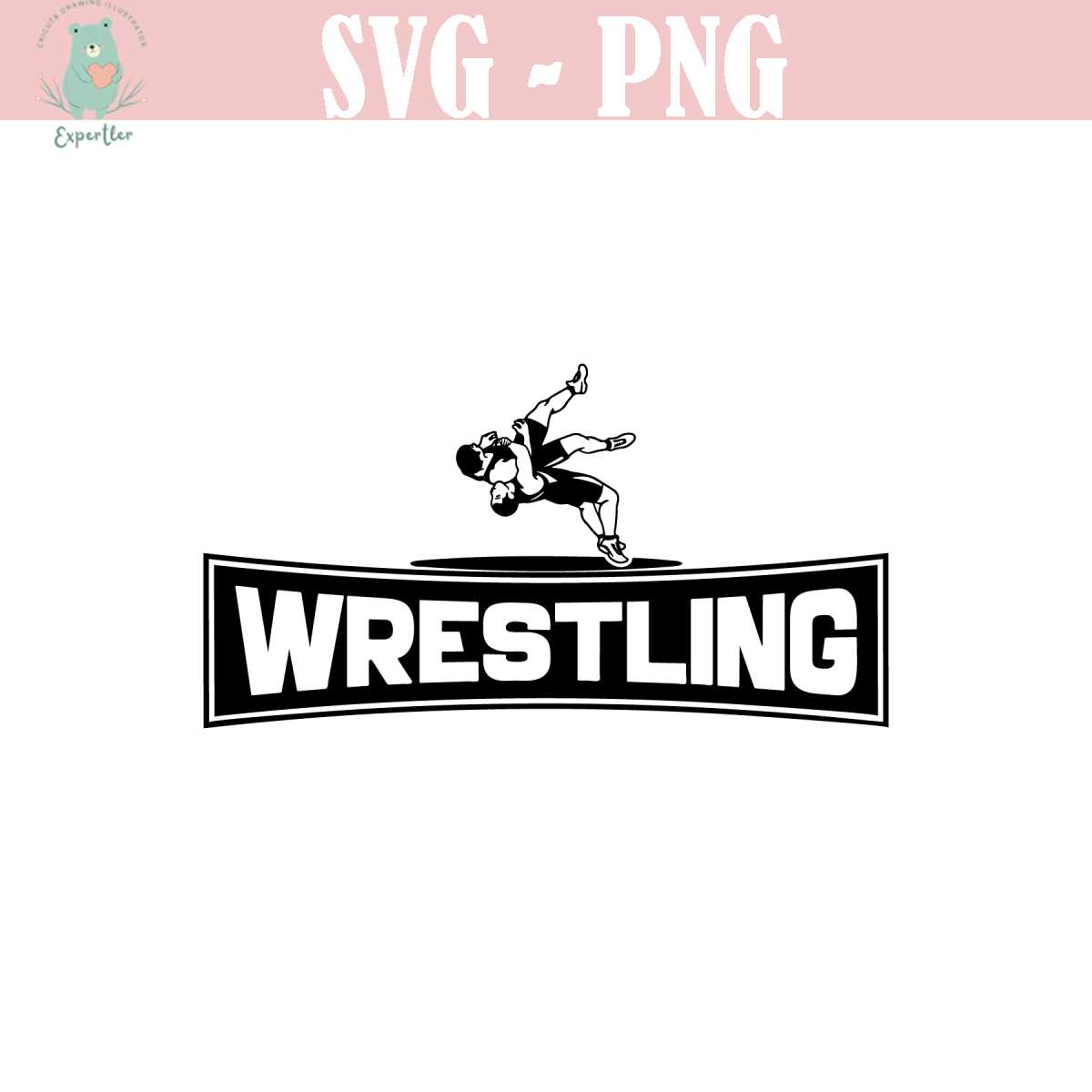 wrestling svg files - Inspire Uplift