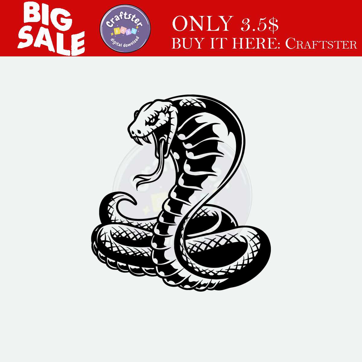 Cobra Snake Svg File | Snake Head Svg | Snake Svg | Snake Sh | Inspire ...