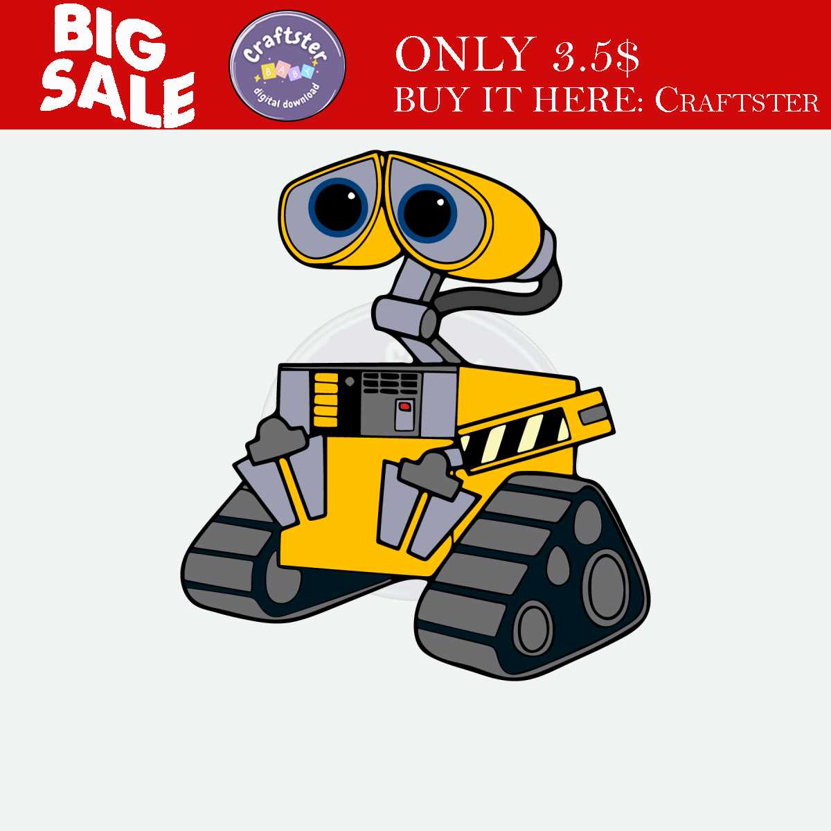 Wall-E Vector SVG, WALL-E Svg, Disneyland Ears SVG Vector in | Inspire ...
