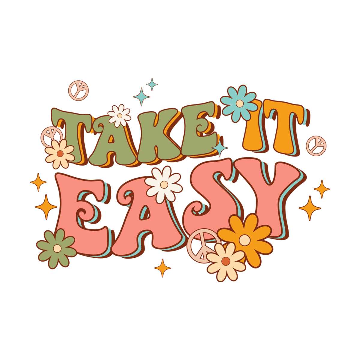 Take It Easy Clipart | Inspire Uplift