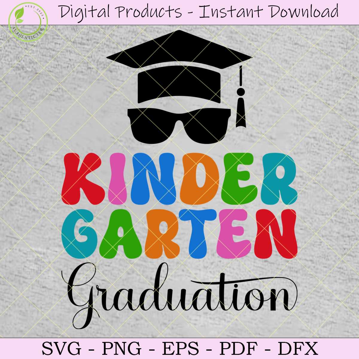 Kindergarten Graduation Svg | Inspire Uplift