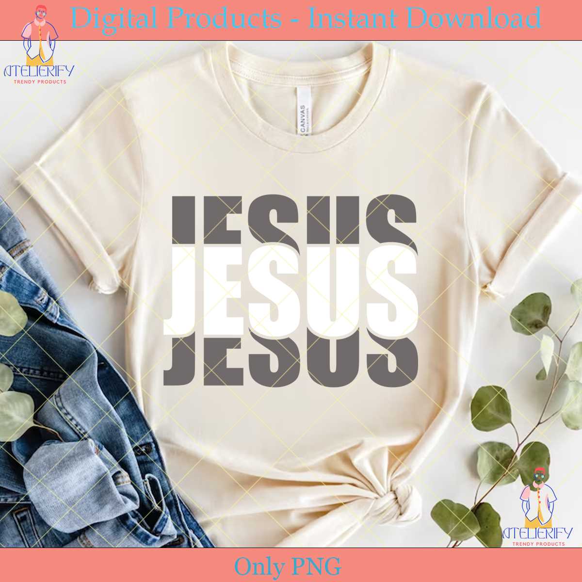 Jesus SVG Cutting File - Inspire Uplift