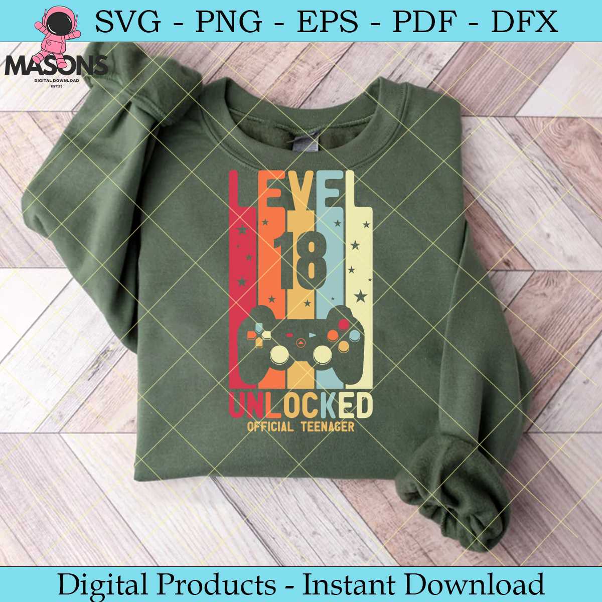 Level 18th Unlocked Official Teenager - Inspire Uplift