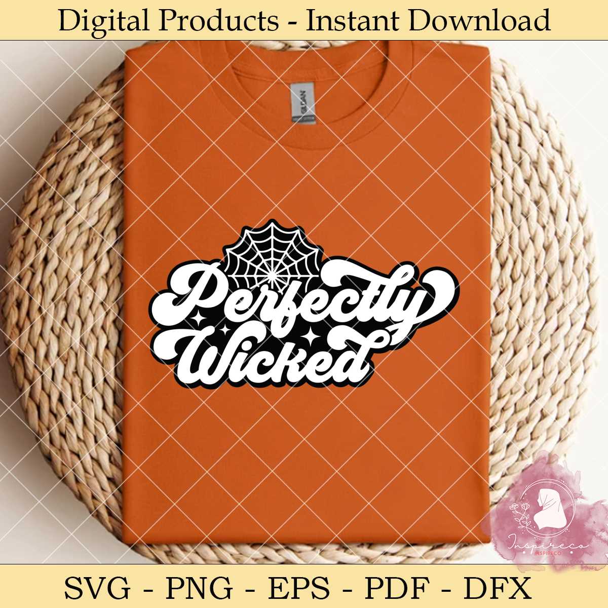 Perfectly Wicked Svg | Inspire Uplift