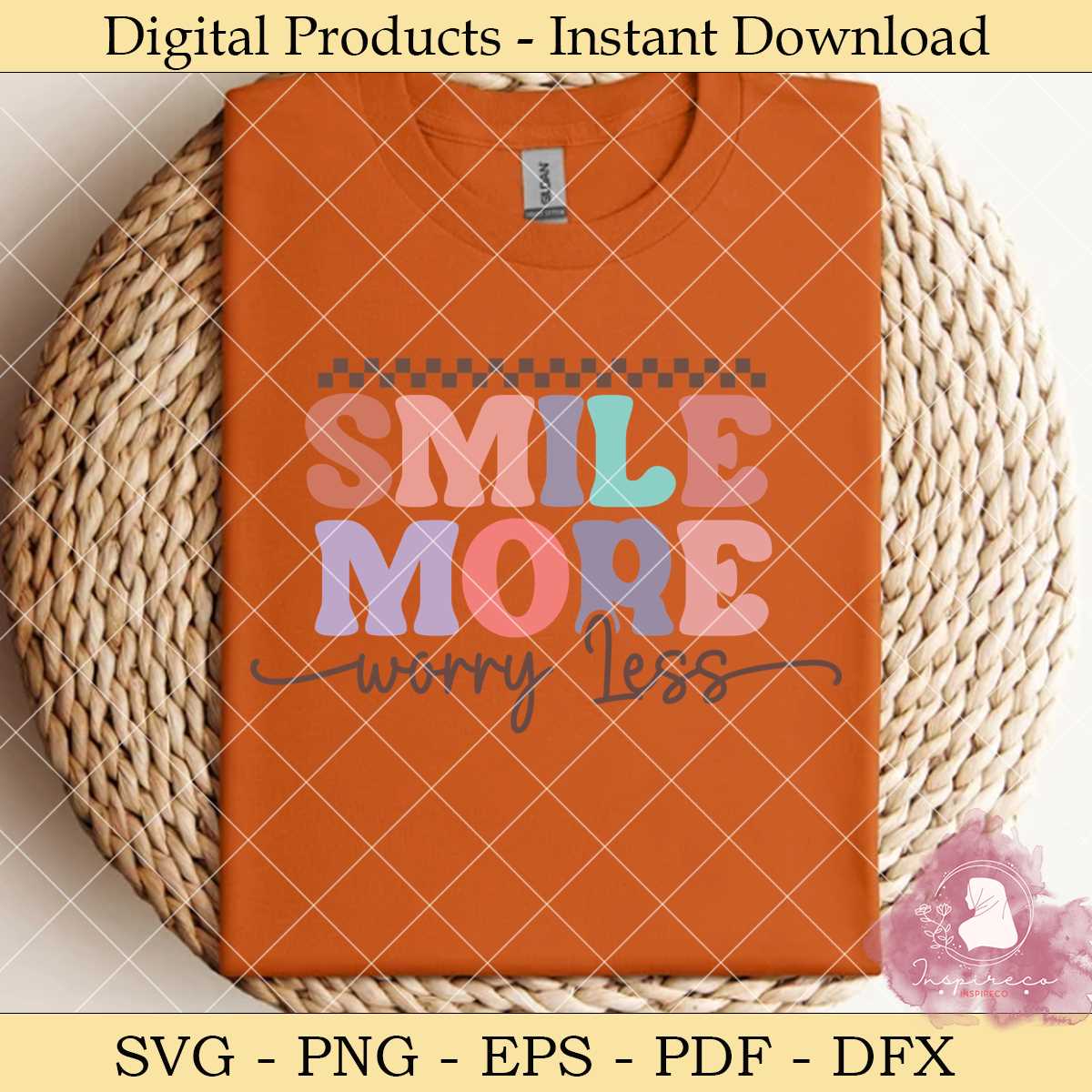 Worry Less Svg | Inspire Uplift