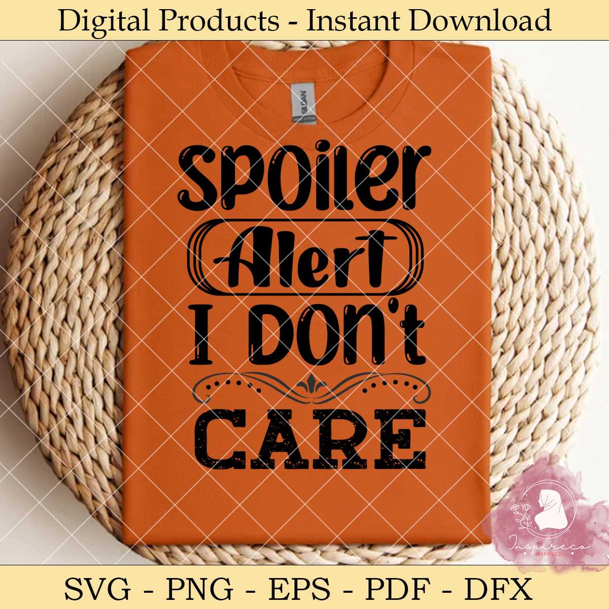 Spoiler Alert Svg | Inspire Uplift