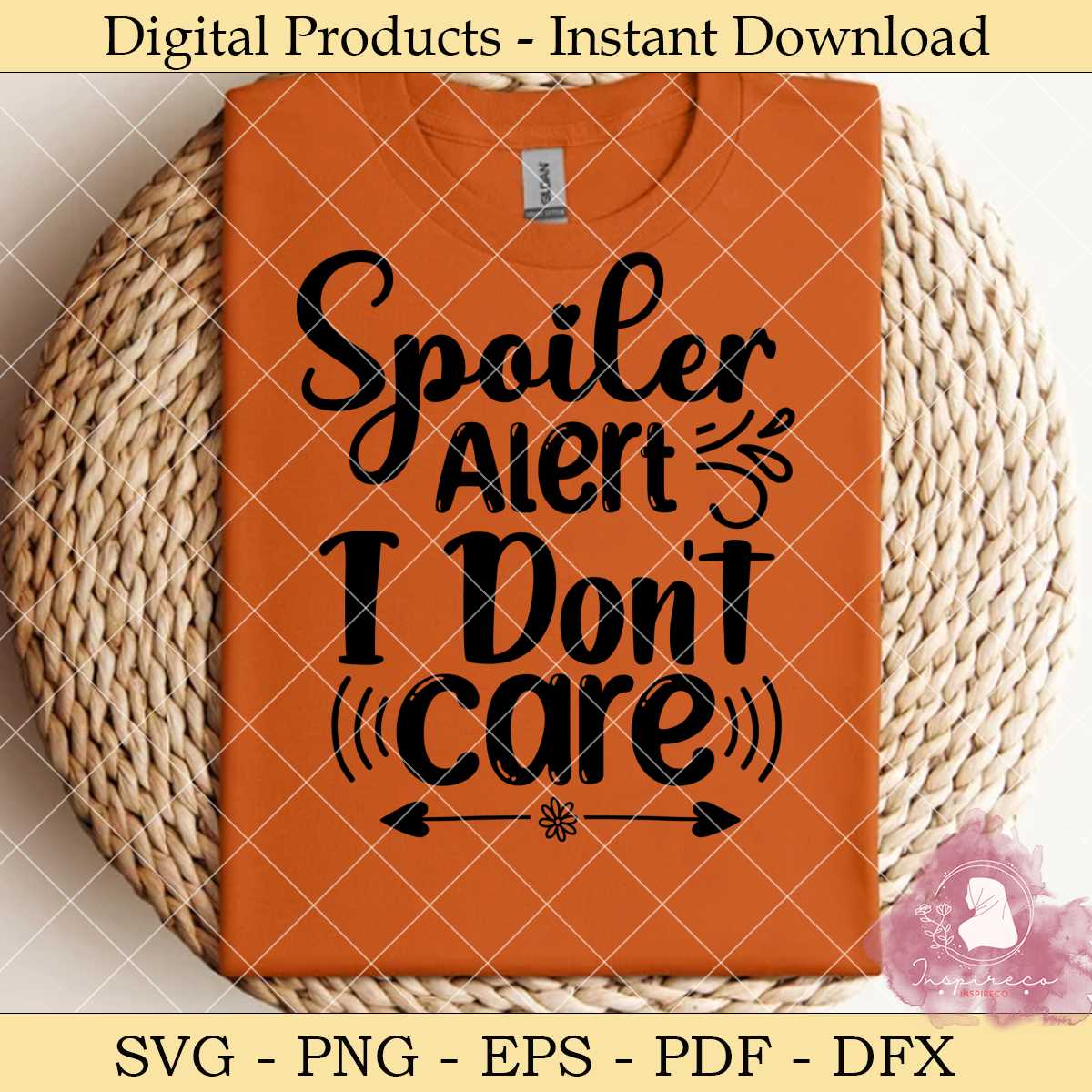 Spoiler Alert Svg | Inspire Uplift