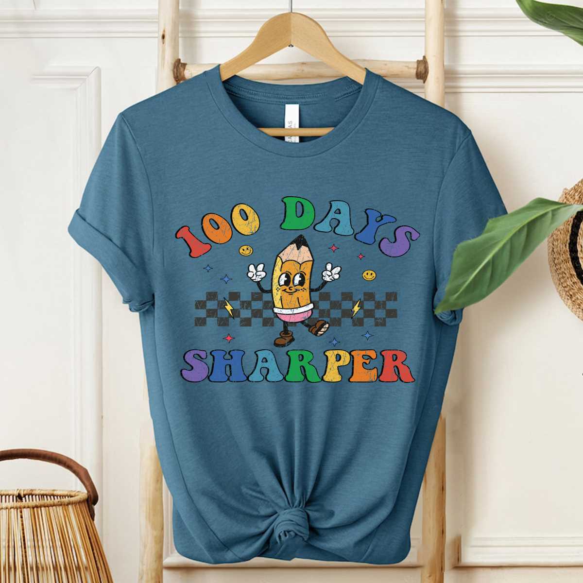 100 Dasy Sharper PNG Retro Pencil School - Inspire Uplift