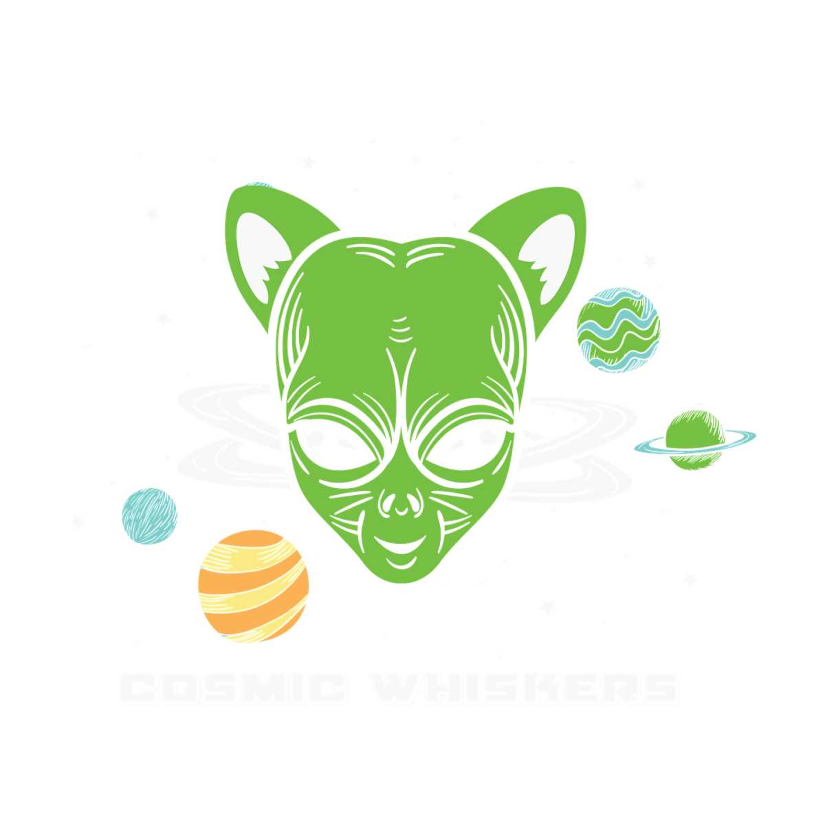 Cosmic Whiskers Alien | Inspire Uplift