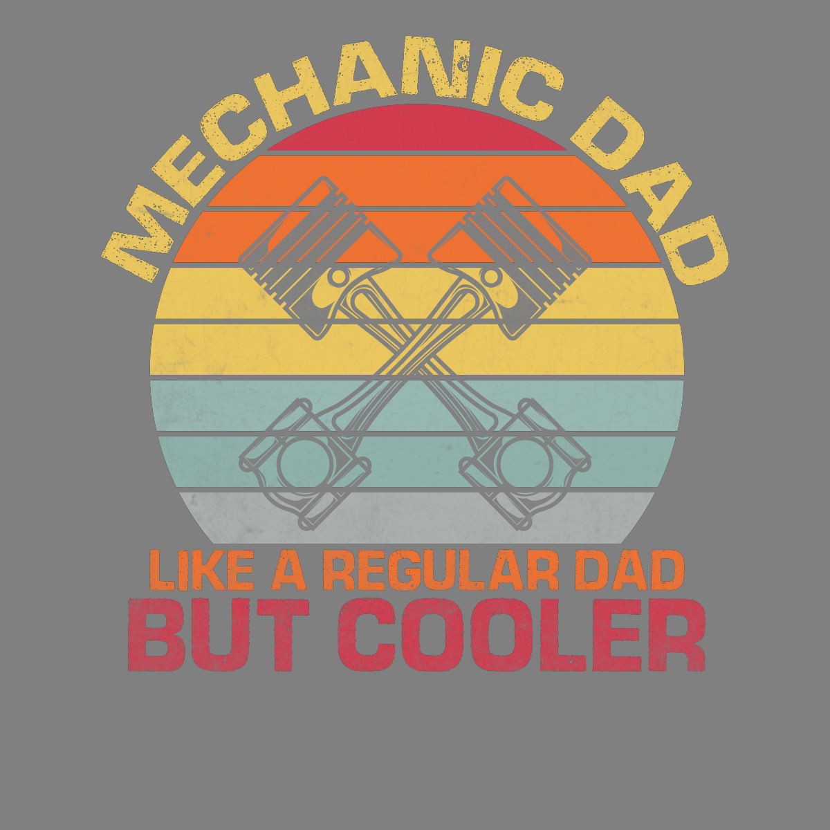 Mechanic T Shirt Design Mechanic Dad Fun | Inspire Uplift