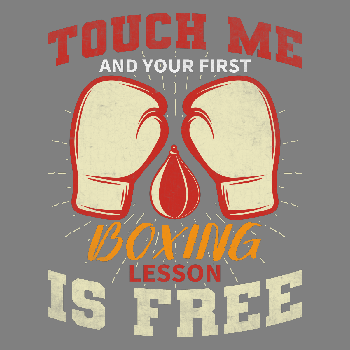 Boxing T-shirt Design Your First Boxing Digital Download Fil - Inspire ...