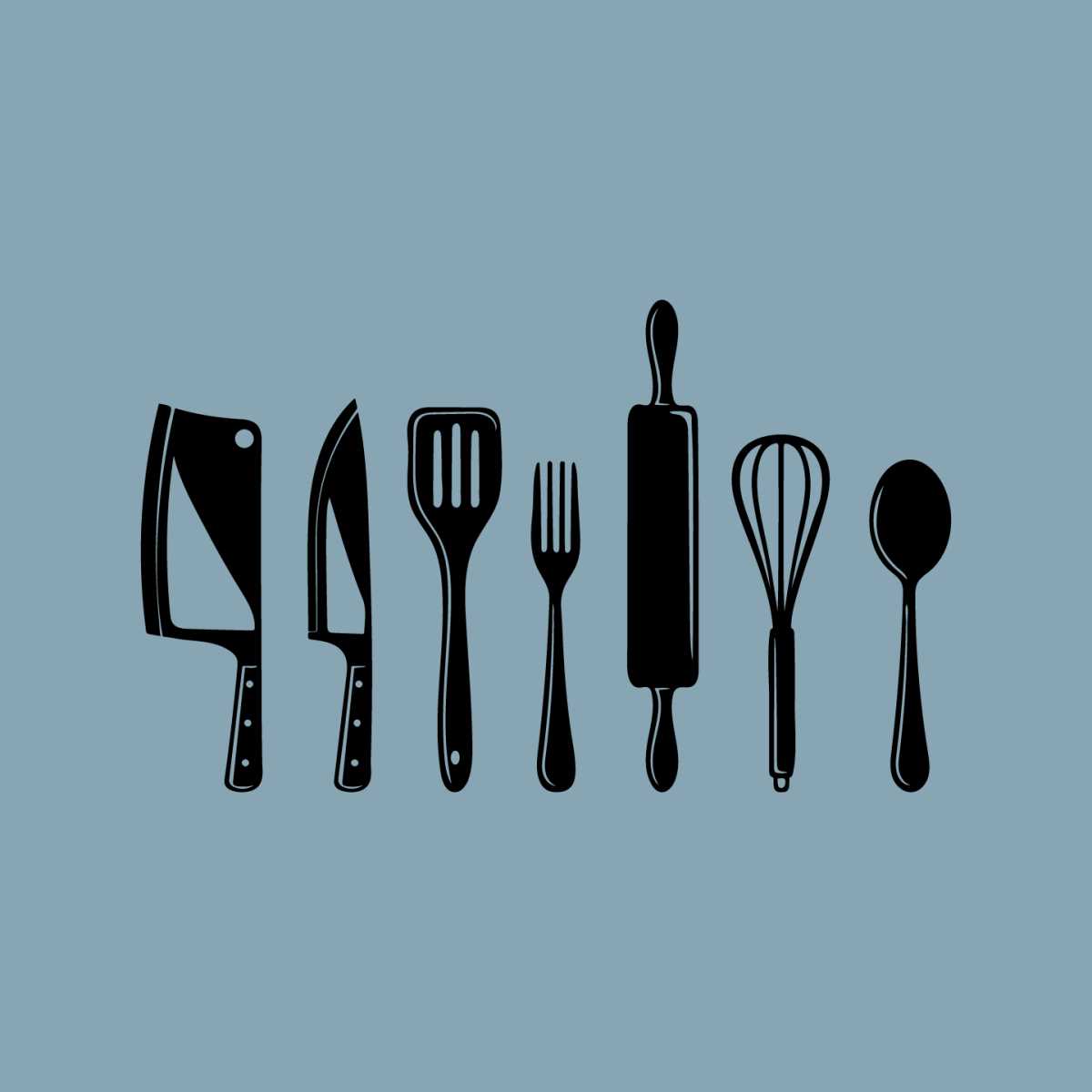 Kitchen Tools SVG, Kitchen Utensils Svg, Kitchen Set Svg, Co - Inspire ...