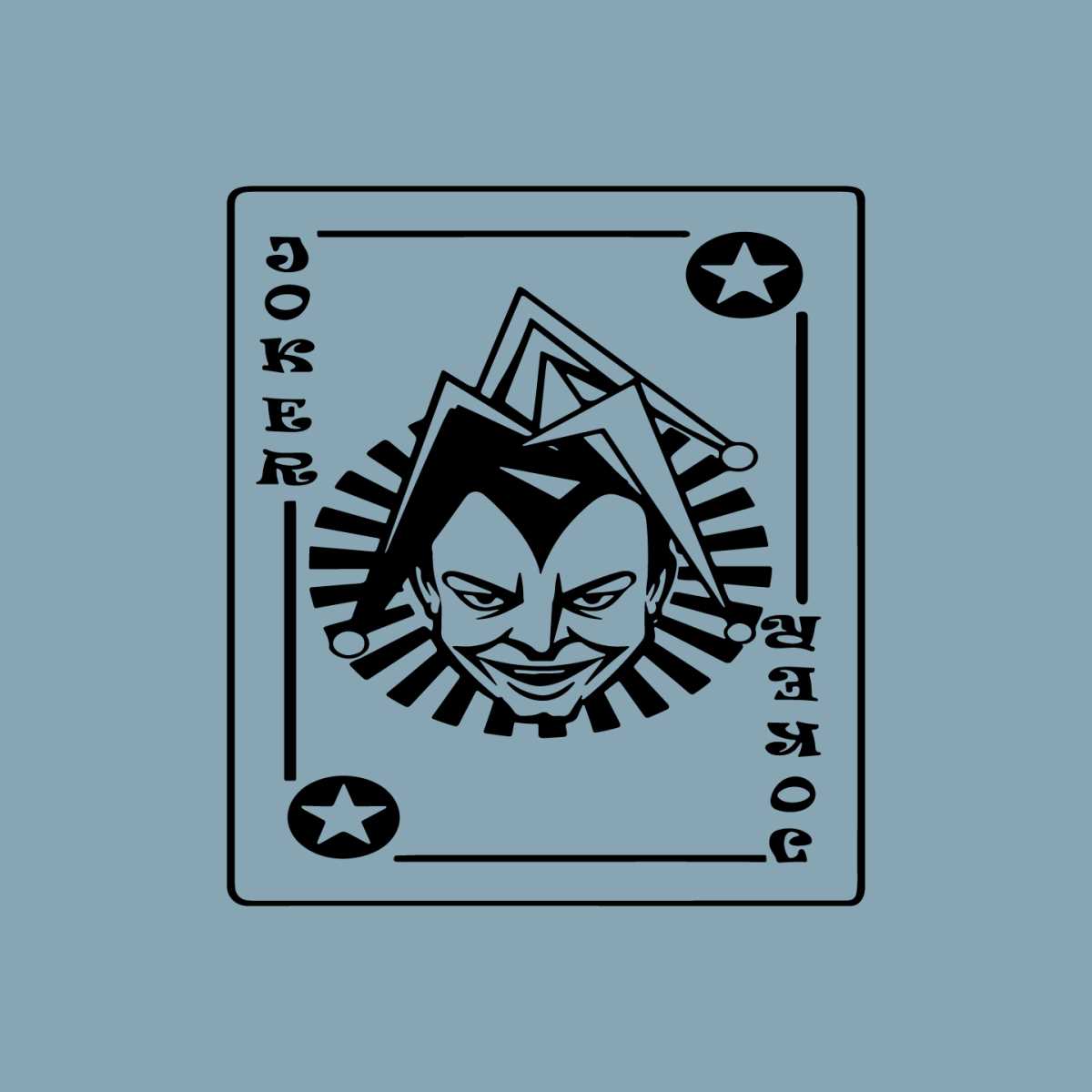 Joker card svg, Joker card png, Joker card pdf, Joker playin - Inspire ...