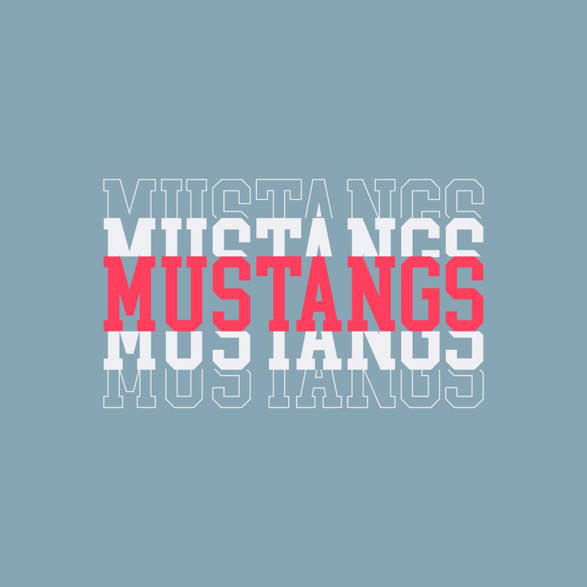 Mustangs svg, Love Mustangs svg, Mustangs Fan svg, Cut File - Inspire ...