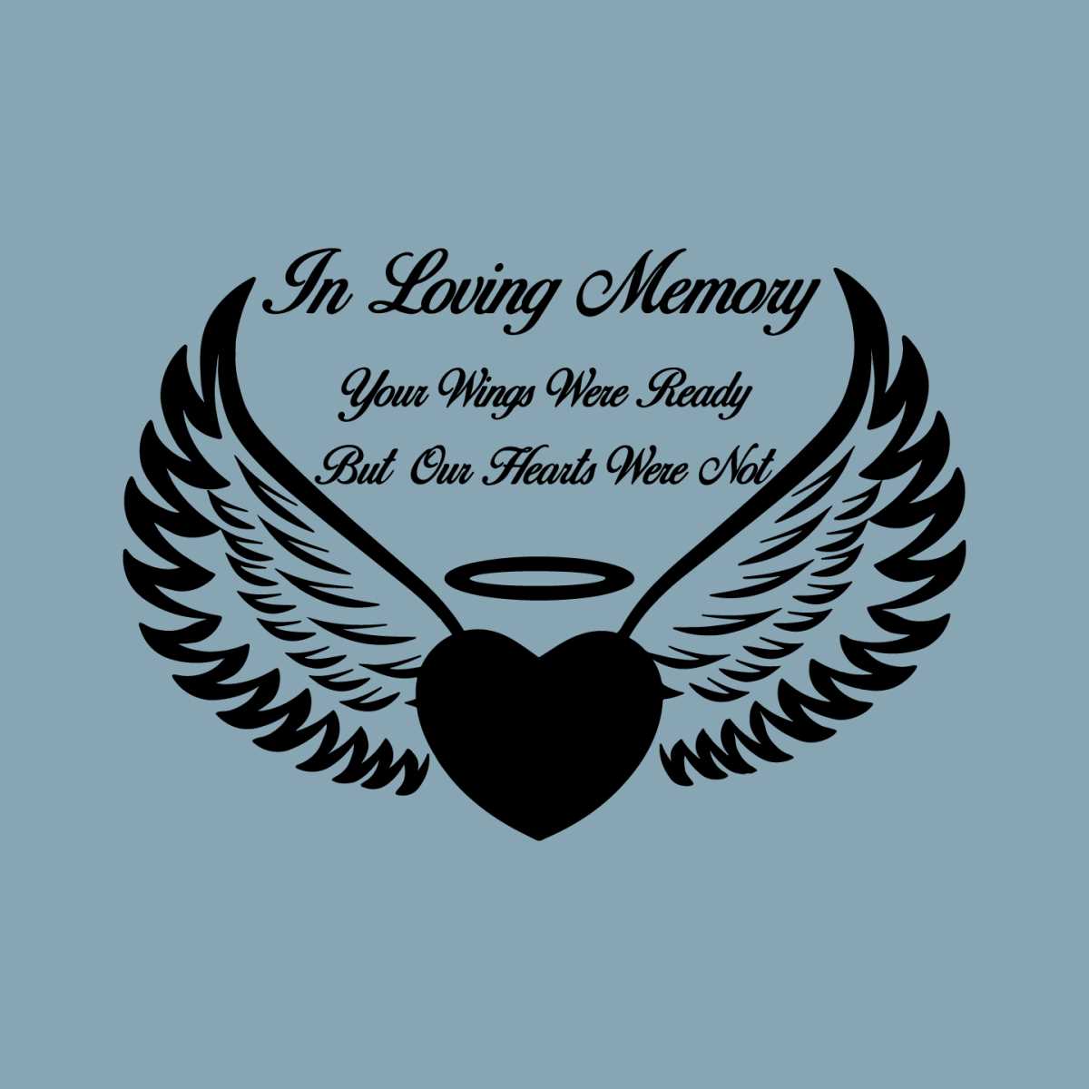 In Loving Memory Svg, | Inspire Uplift