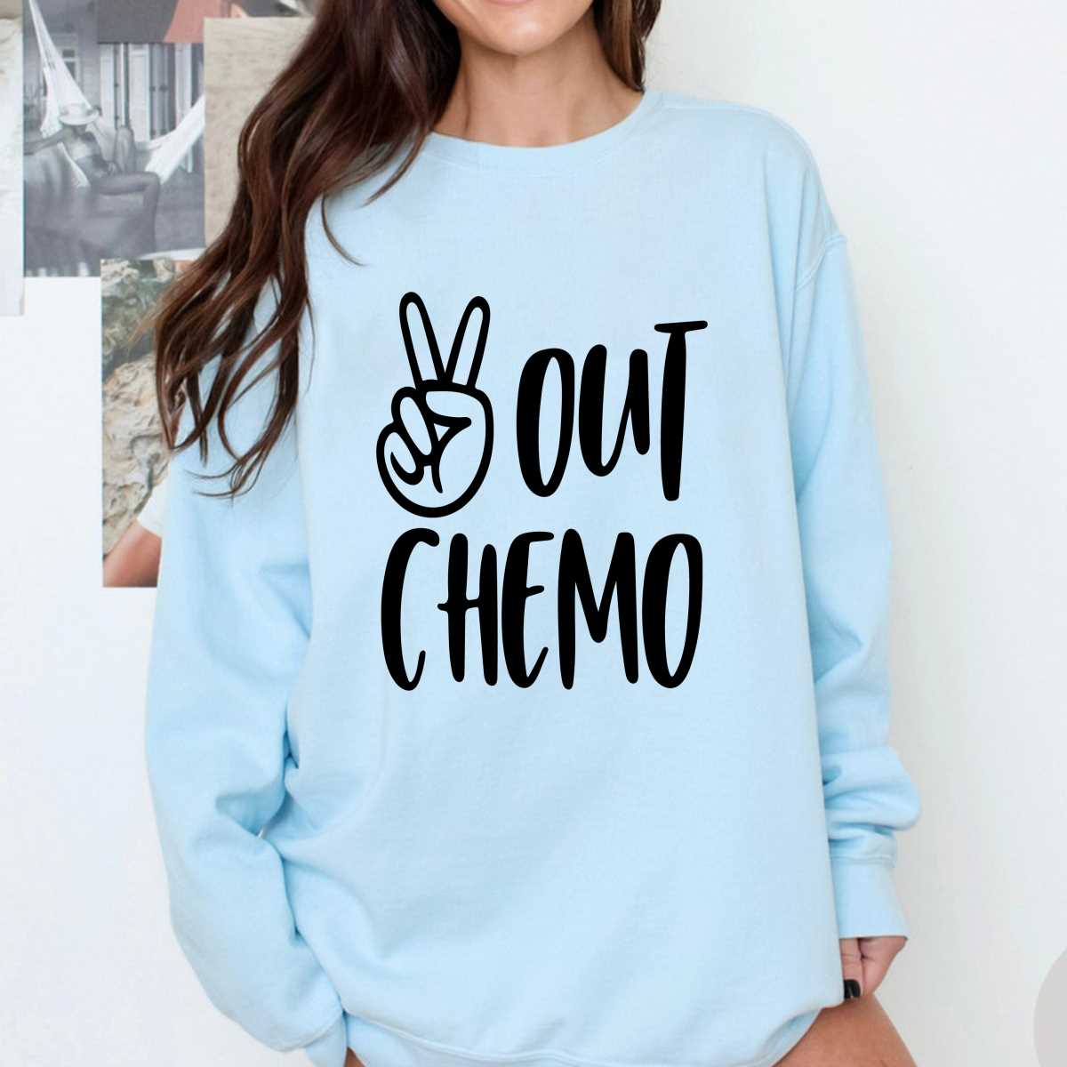 Peace Out Chemo SVG PNG DXF Cut Files, Cancer Svg, Chemo Shi - Inspire ...